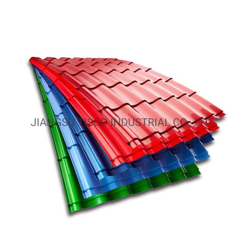 Ral Color GI Roofing Sheet PPGI Roof Sheet G350 12 Foot Corrugated ...