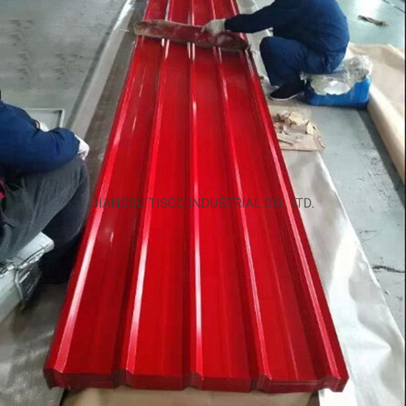 8ft Gi Roofing Sheet Green S220GD Color Coated Colored GI Sheet